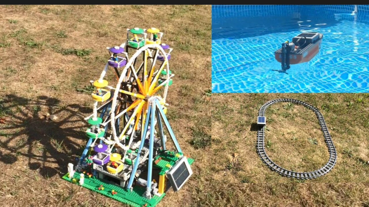 Lego Solar Projects - YouTube