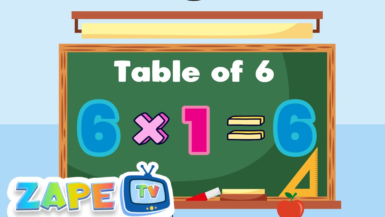 Master the Table of 6 | Fun & Easy Multiplication Tricks for Kids ...