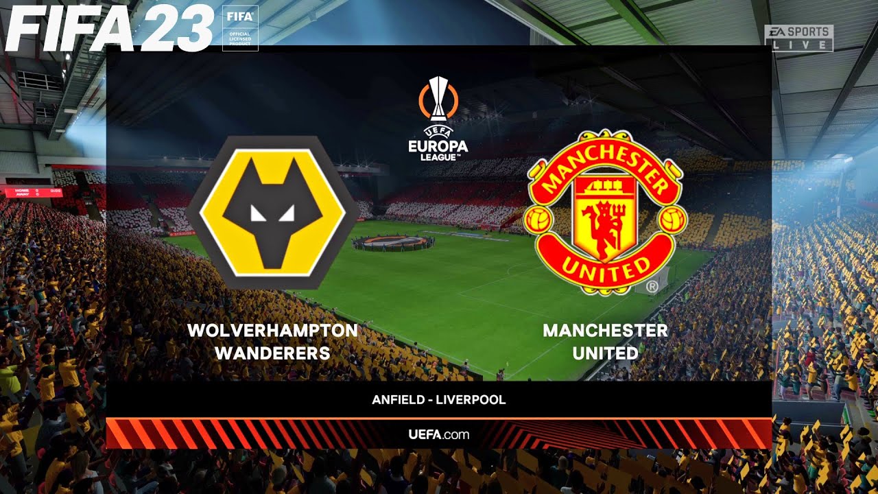 FIFA 23 | Wolves vs Manchester United - Europa League UEL - PS5 Full ...