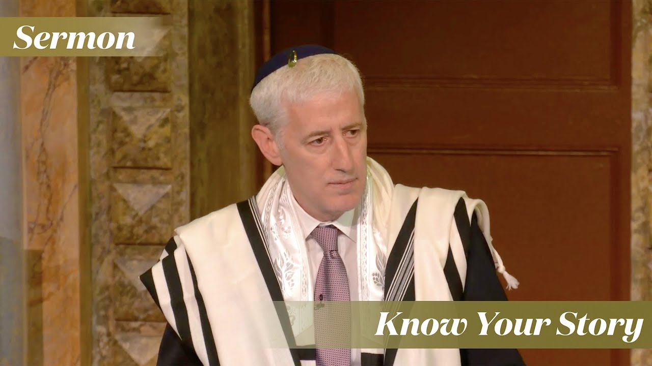 Rabbi Zuckerman: Know Your Story (June 8, 2024) - YouTube