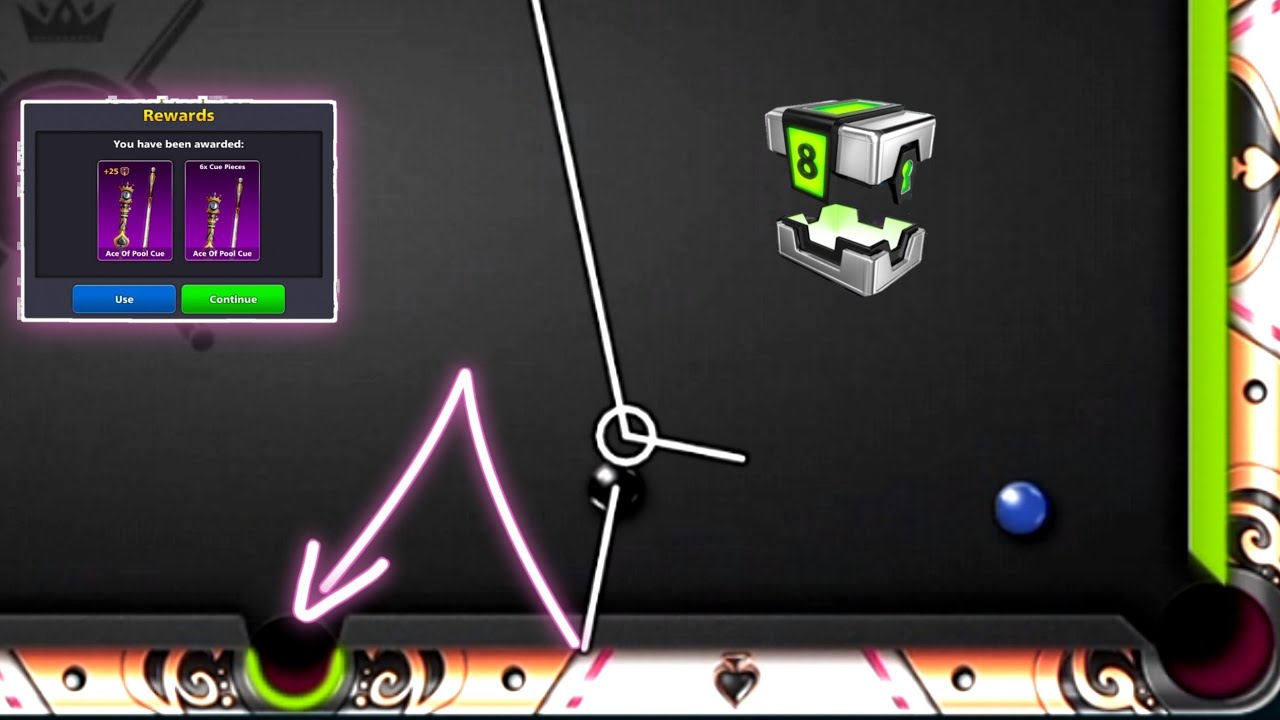8 ball pool // aces of pool new event // Road to max animated cue ...