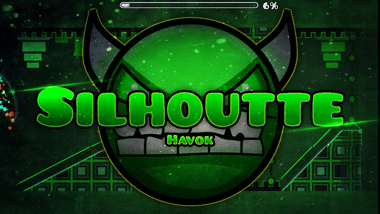 Geometry Dash #60 - Silhouette Complete - YouTube