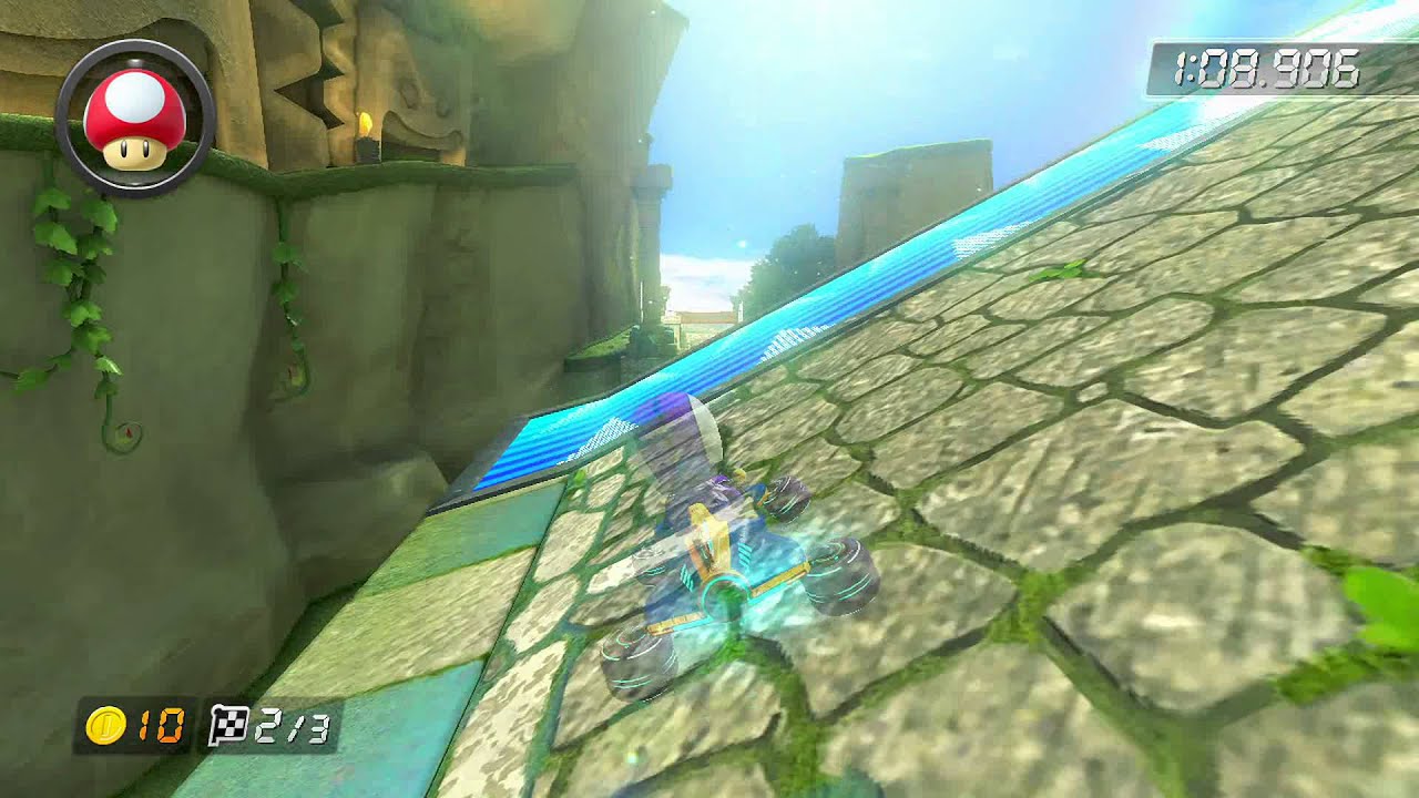Thwomp Ruins - 1:50.872 - JαK (Mario Kart 8 World Record) - YouTube