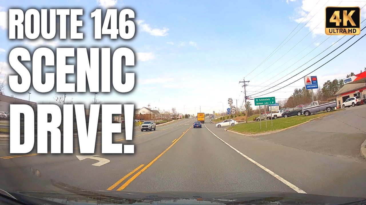 Driving Route 146 West | Clifton Park to Rexford NY - YouTube