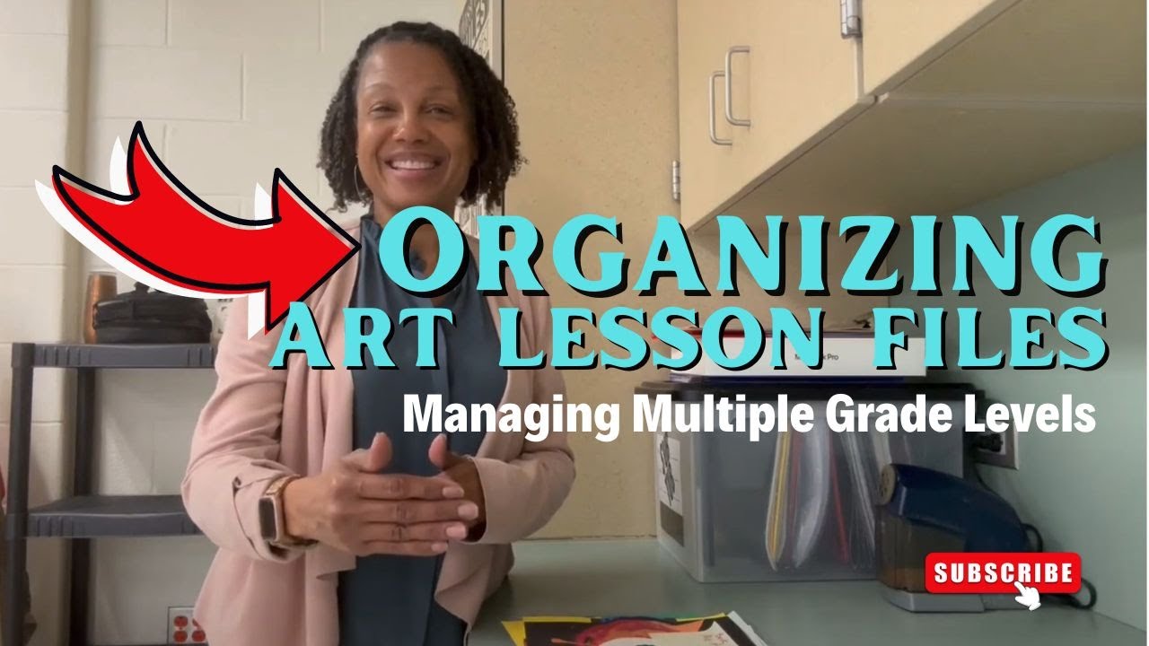Master Your Art Room: Tip for Organizing Lessons - YouTube