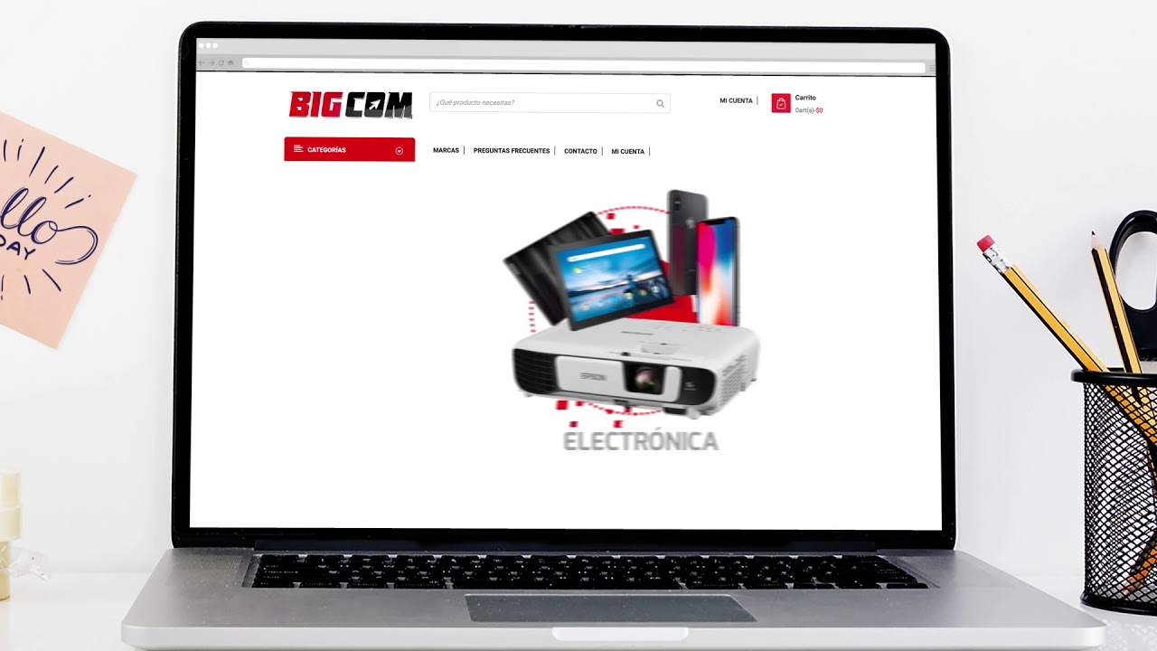 Tienda en Linea BIGCOM - YouTube