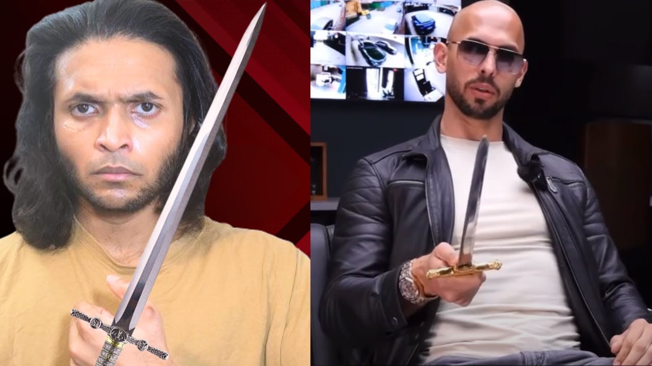 Are You Even A Man If You Don't Own A Sword?! | Reacting To Andrew Tate ...