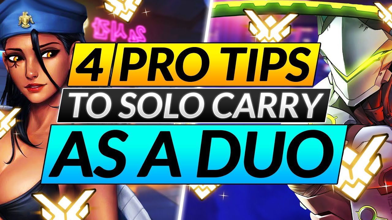 4 FASTEST Ways to CARRY as a DUO - HERO Tips and Tricks - Overwatch ...