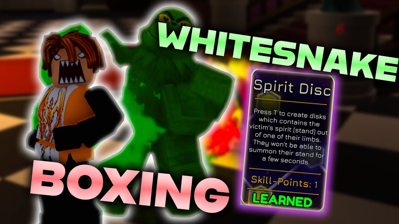 [YBA] Whitesnake Boxing is the most OVERPOWERED underrated Build ...