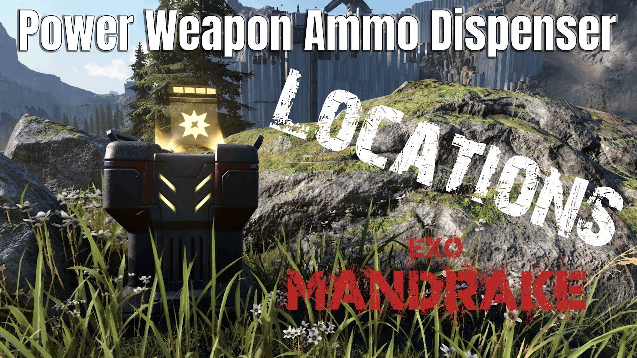 Halo Infinite - Power Weapon Ammo Dispenser Locations - YouTube