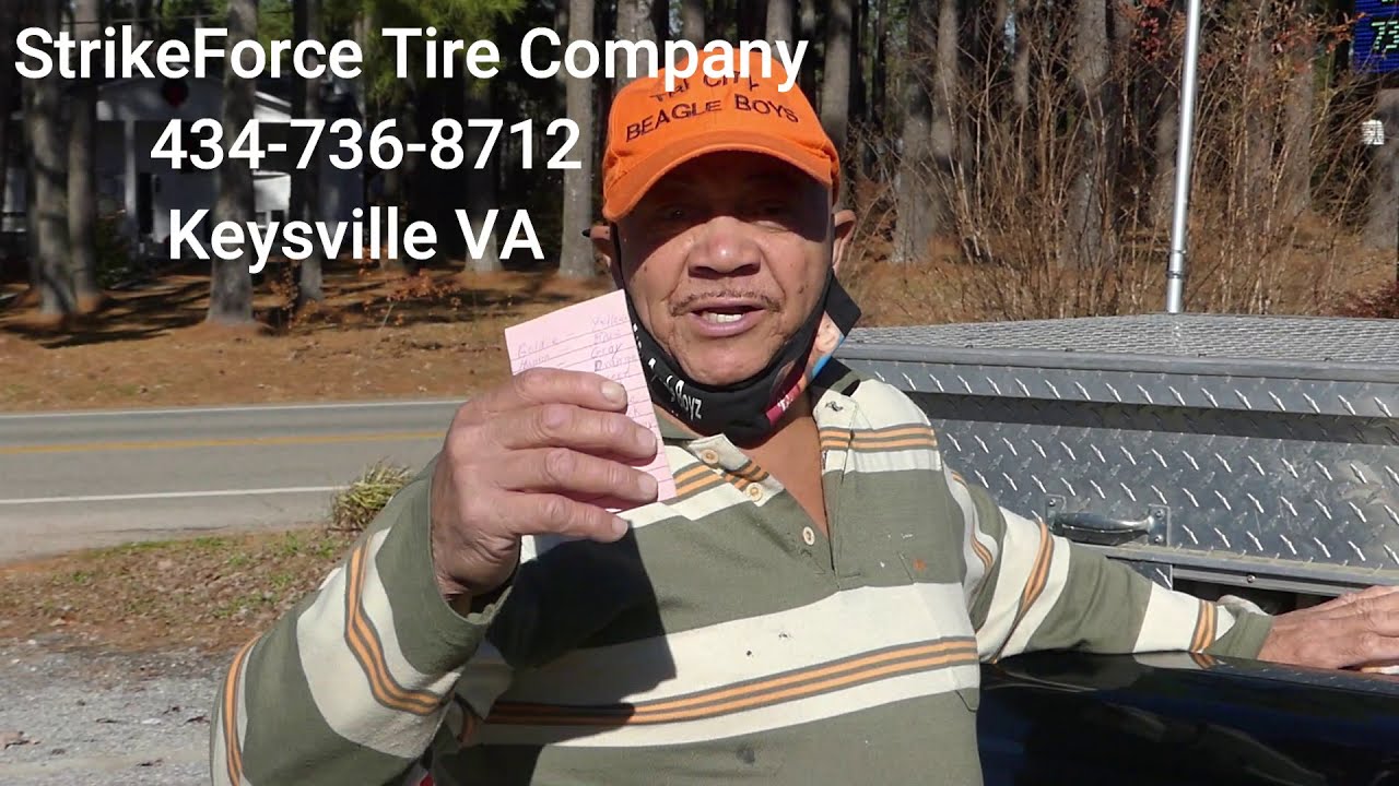 StrikeForce Tire Company Keysville VA - YouTube