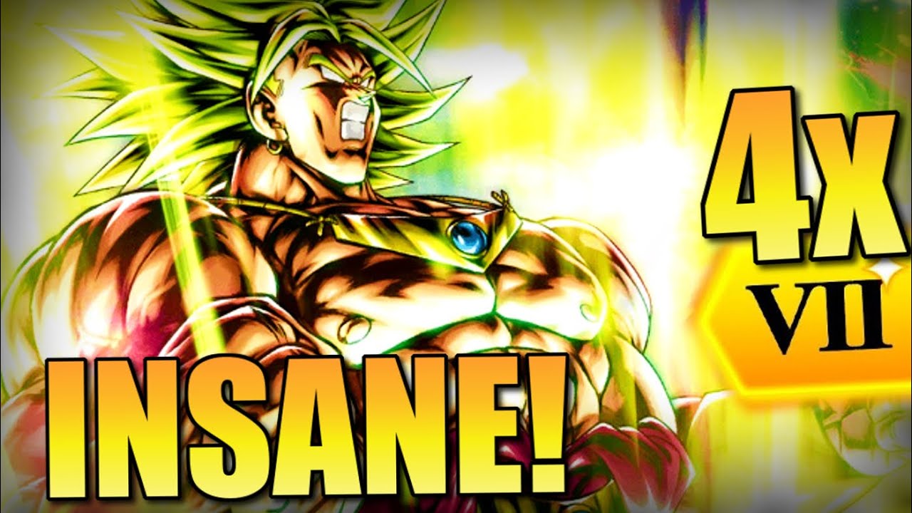 4X ZENKAI BUFFED *ULTRA* LSSJ BROLY IS INSANE! (Dragon Ball LEGENDS PvP ...