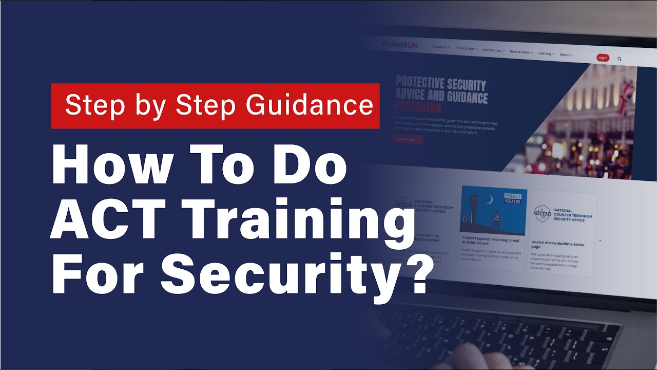 ACT Training Online 2025 | Free ACT Awareness & Security Certificate ...
