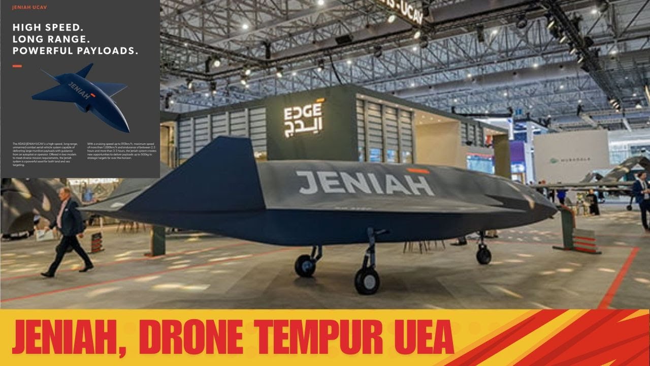 Jeniah, Drone Super Canggih bermesin Jet - YouTube