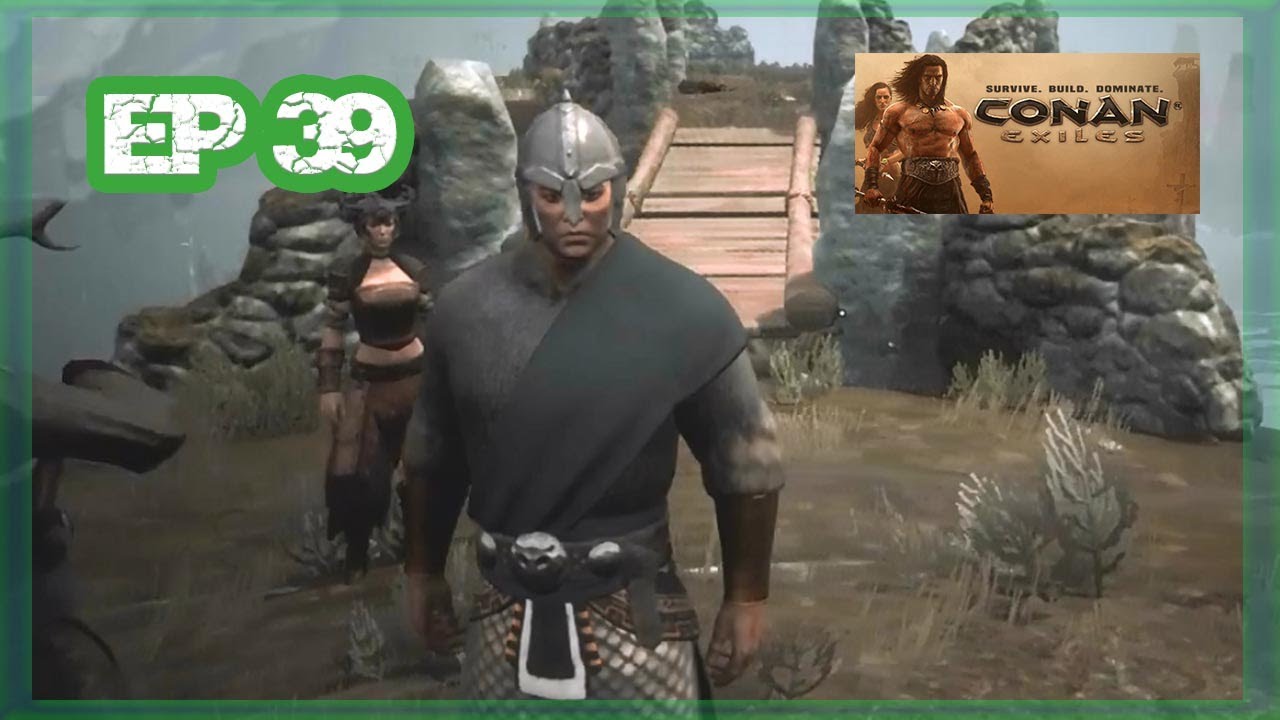 Conan Exiles #39 Des PNJ avec un stuff en métal stellaire - YouTube