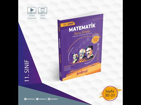 POLİMAT YAYINLARI 11.SINIF MATEMATİK SORU KİTABI SAYFA*30-31