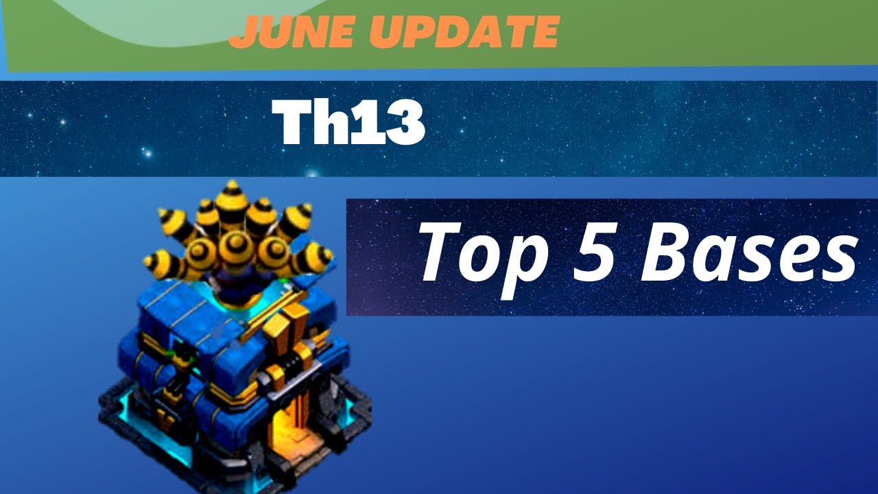 Th13 top 5 Pushing Bases 2020 | Top legend Base - YouTube