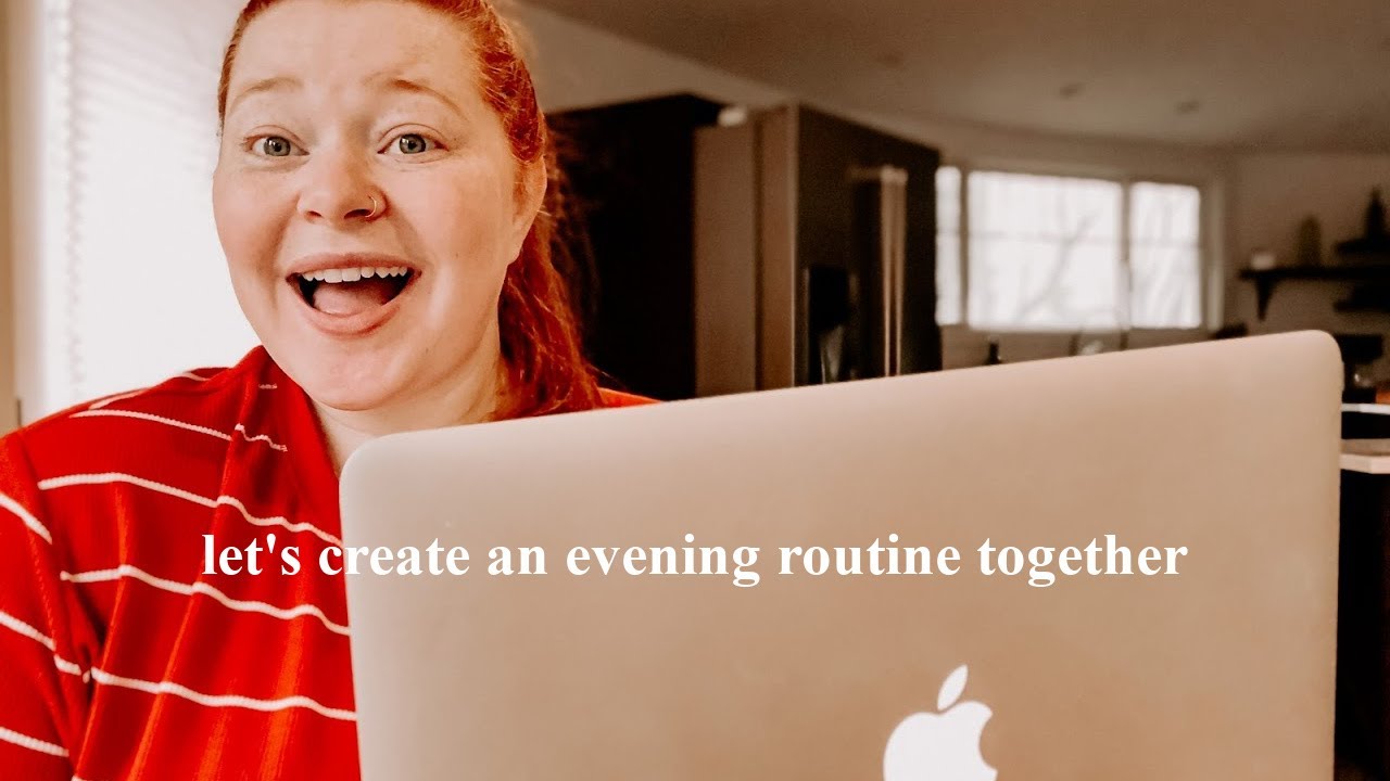 Design My Evening Routine With Me - YouTube