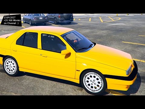 1992 Alfa Romeo 155 Q4 New ENB Top Speed Test GTA Mod _REVIEW