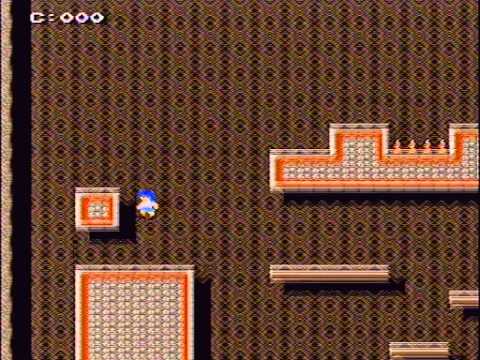 SNES homebrew platformer test - YouTube