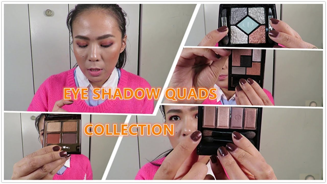【2019】我的眼影盘合集系列---Quads//My Eye Shadow Quads Collection - YouTube
