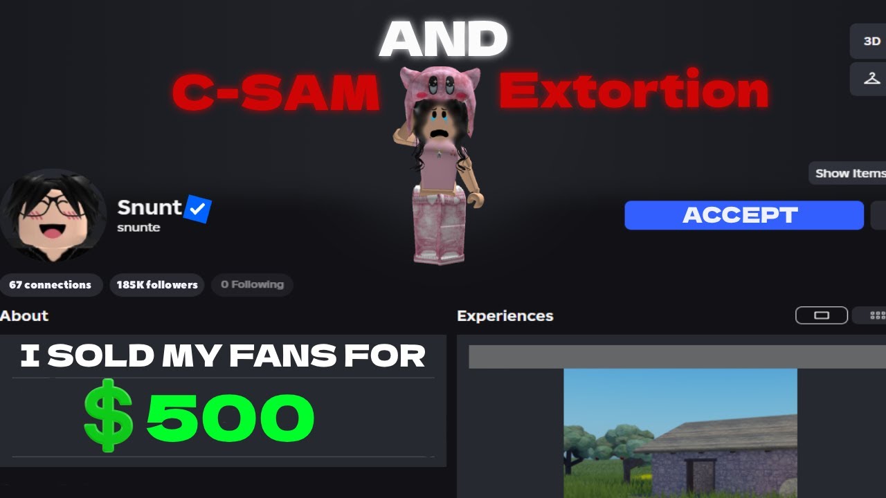 EXPOSING Roblox's Worst Comboy.. (The Snunt Files) - YouTube