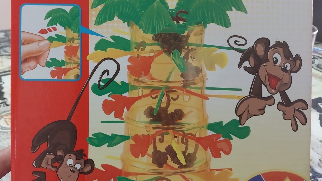Juego de mesa. Monkey loco. Tumblein Monkeys. - YouTube