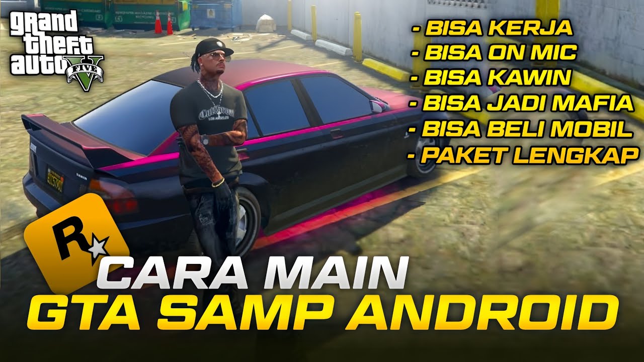 CARA MAIN GTA 5 ROLEPLAY DI ANDROID TERBARU 2024. - YouTube