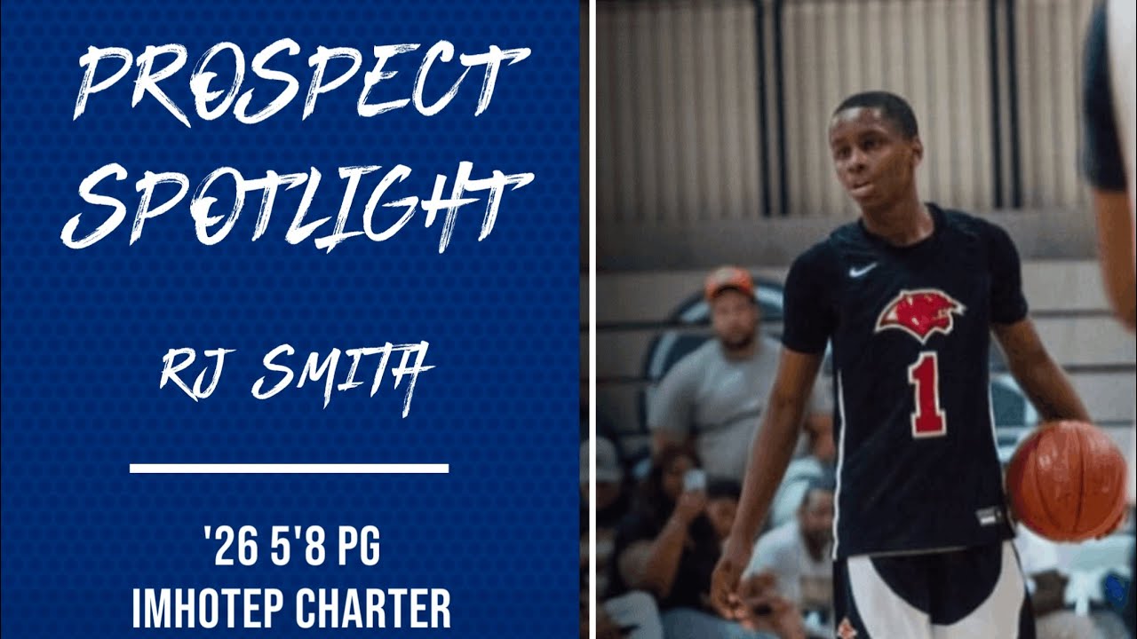 Prospect Spotlight: '26 PG RJ Smith of Imhotep/ NJ Scholars - YouTube