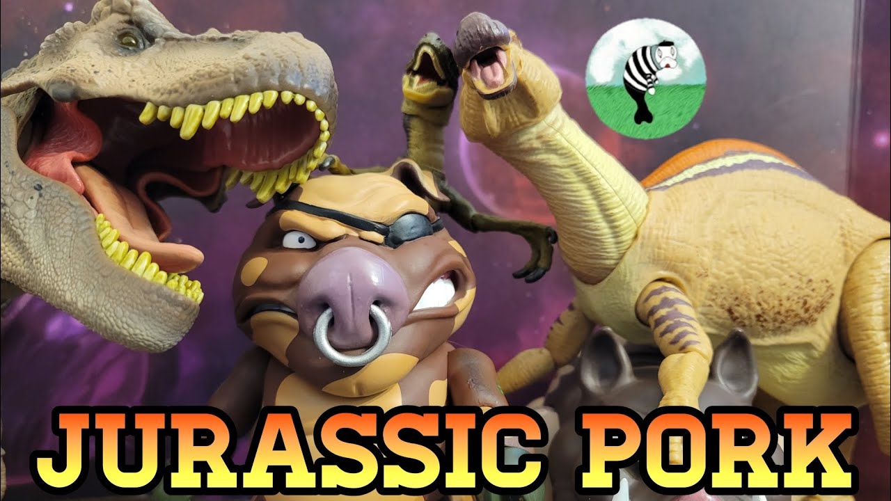 Jurassic Pork (Stop Motion Movie Trailer Parody) - YouTube
