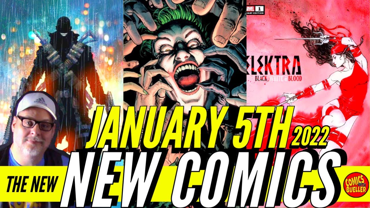 NEW COMIC BOOKS RELEASING JANUARY 5TH 2022 MARVEL COMICS & DC COMICS ...