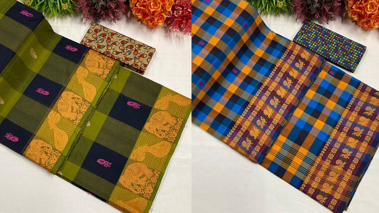 TRADITIONAL KORVAI BUTTA SAREES | HAND MADE KORVAI BUTTA’S - YouTube
