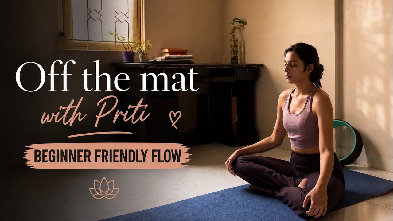 Day 2 - Beginner Friendly Yoga Flow | Full Body Stretch & Mindful ...