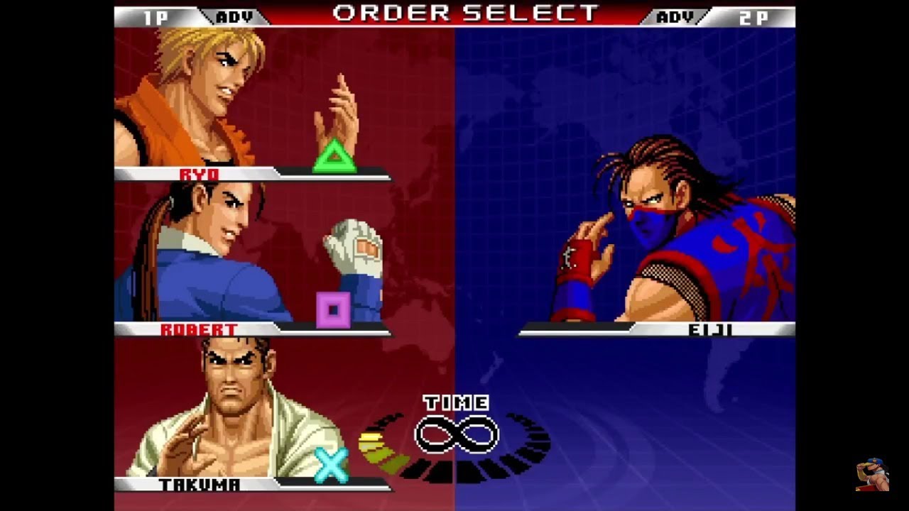 The King of Fighters 98 UM Former AOF team arcade mode - YouTube