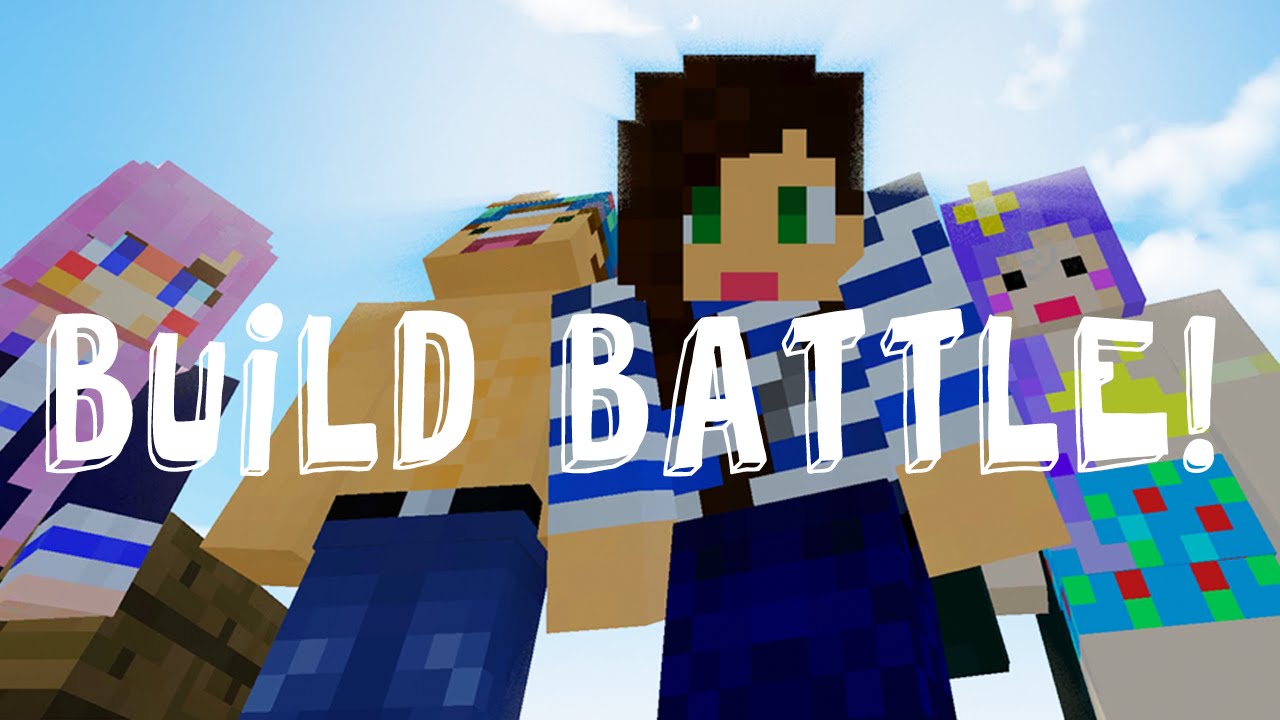 BUILD BATTLE - IHASCUPQUAKE, LDSHADOWLADY & JOEY GRACEFFA - YouTube