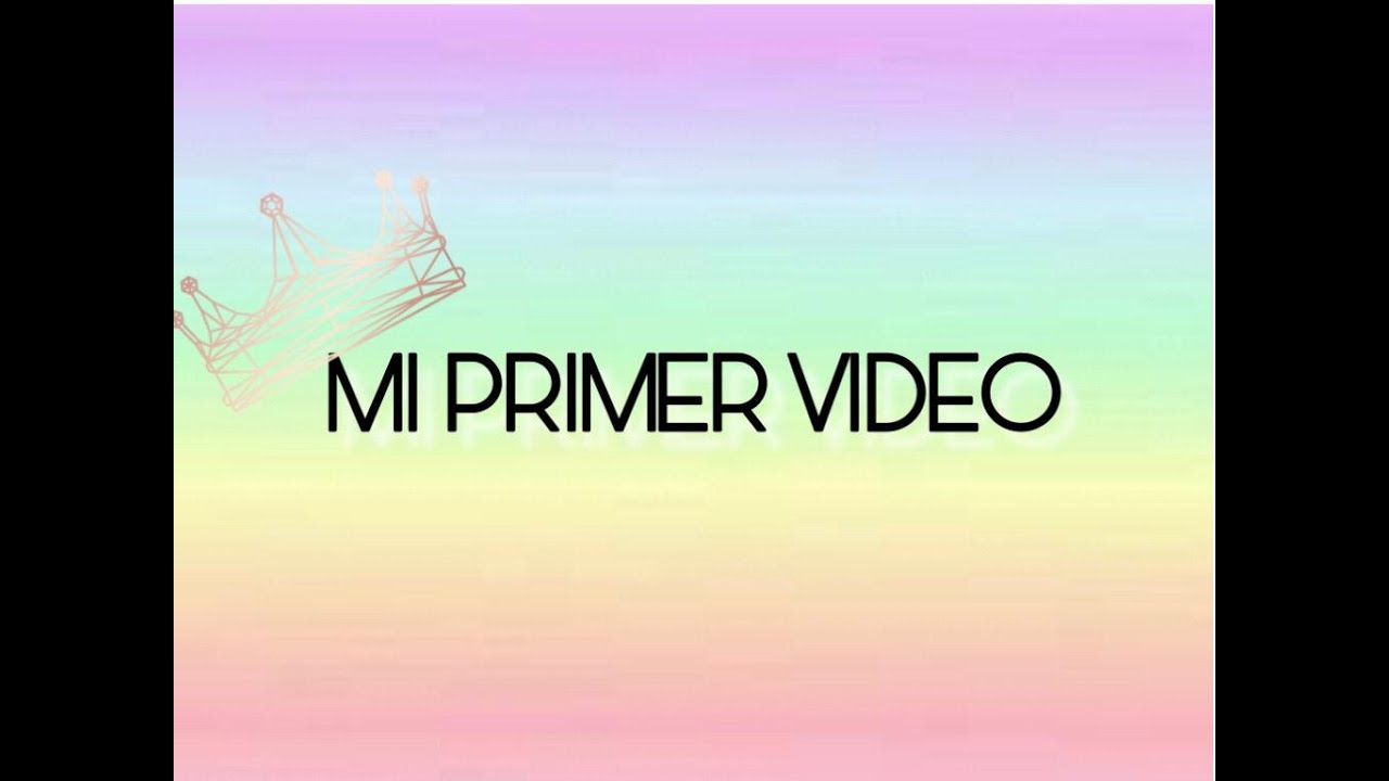 MI PRIMER VIDEO/ CINDY COSMA - YouTube