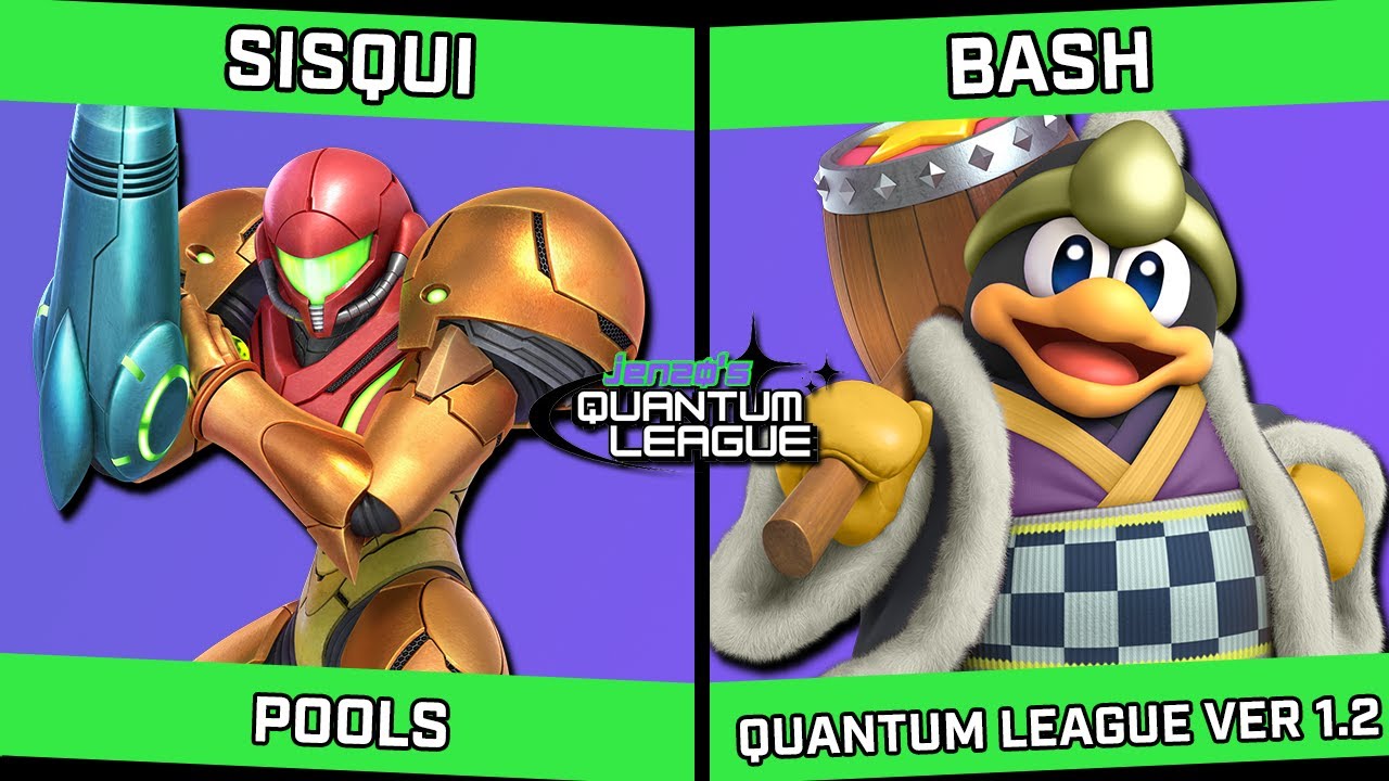Sisqui (Samus) vs Bash (Dedede) - Jenzo's Quantum League Ver 1.2 - YouTube