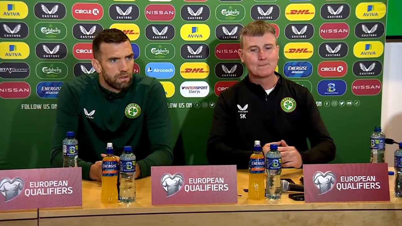 Press Conference | Shane Duffy & Stephen Kenny ahead of Greece - YouTube