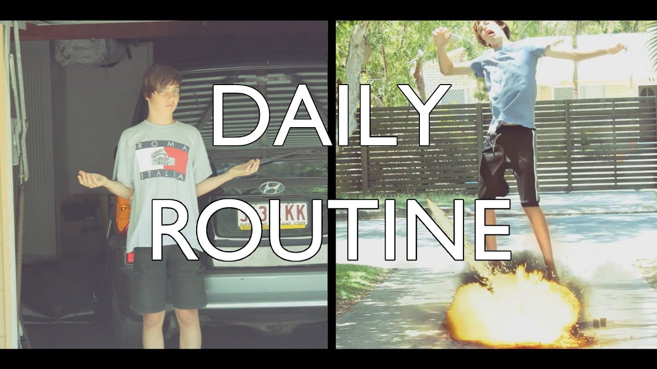 Daily Routine - A short funny stopmotion - YouTube