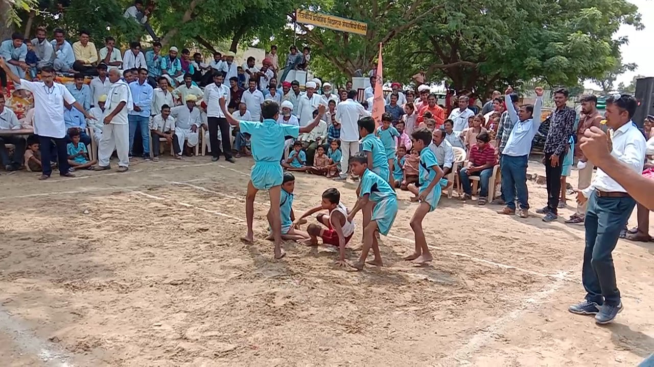 Kabaddi Game In Rajasthan Barmer ll Kabaddi Tournament ll - YouTube