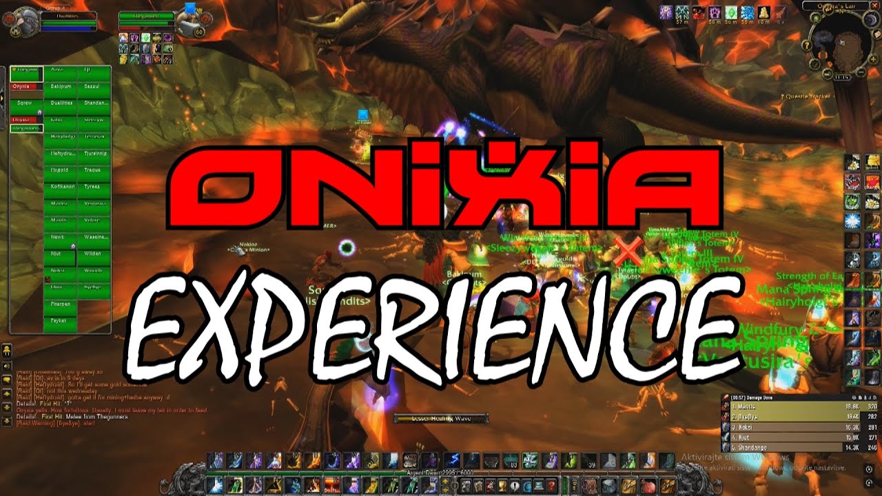 The Onixia Experience - WoW Classic - YouTube