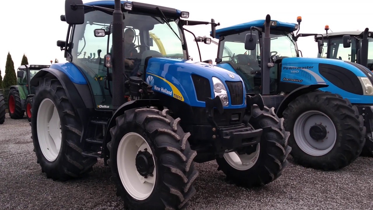 New Holland T6010 - YouTube