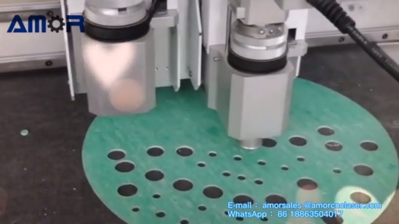 Gasket Cutting | CNC Gasket Cutting Machine - YouTube