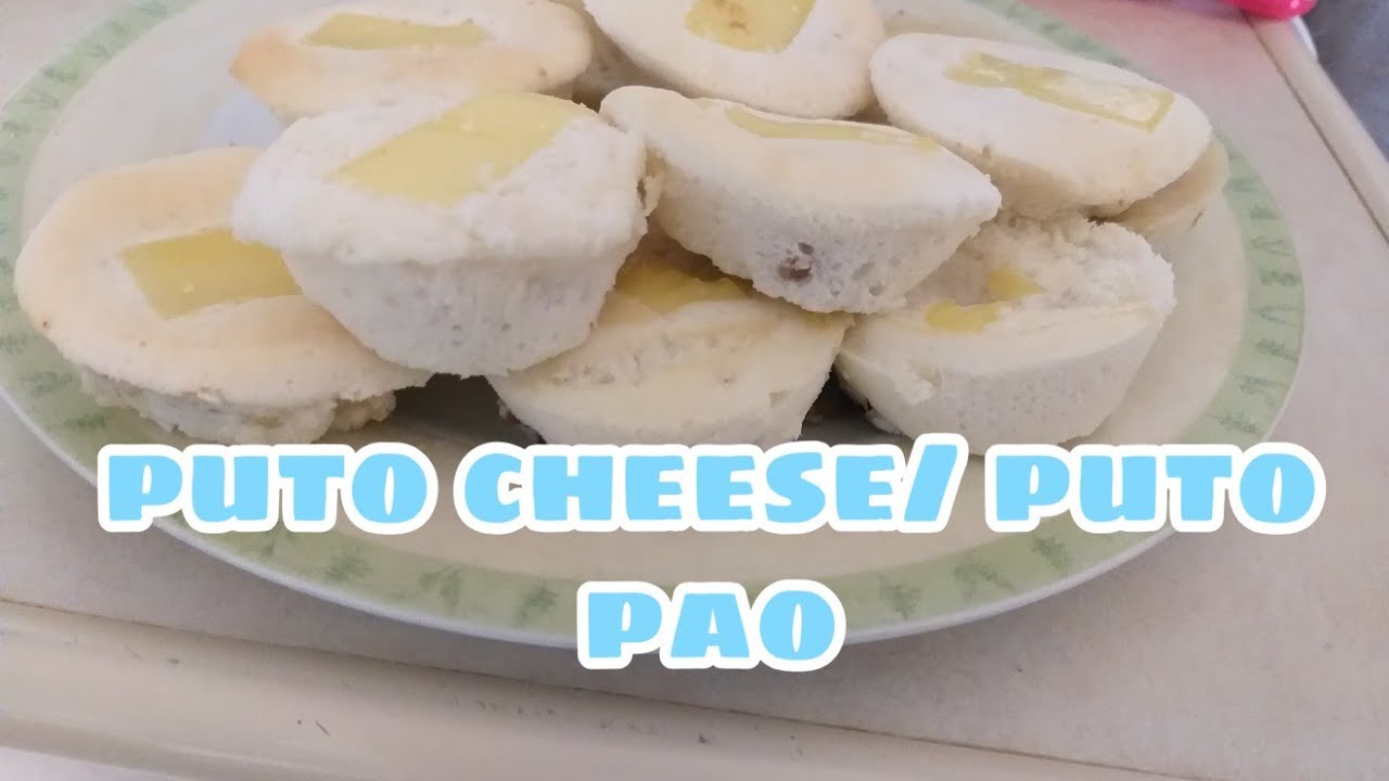 How to cook puto cheese/ puto pao chicken asado filling - YouTube