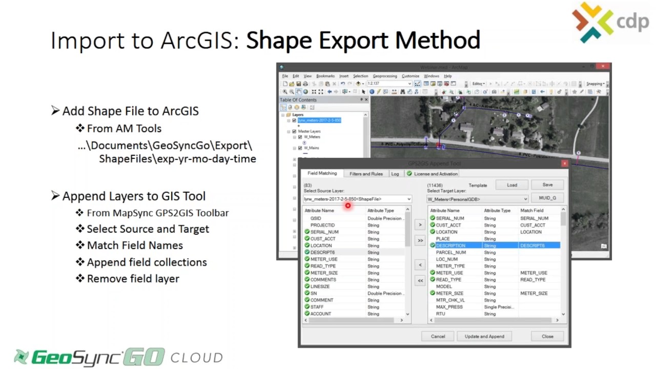 GeoSync GO Field collection and integration with ArcGIS - YouTube