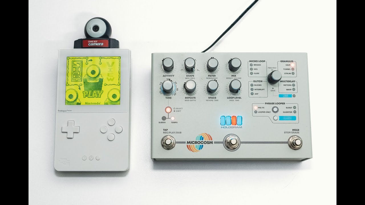 Making GameBoy Camera Music into Vaporware Soundscapes with the ...