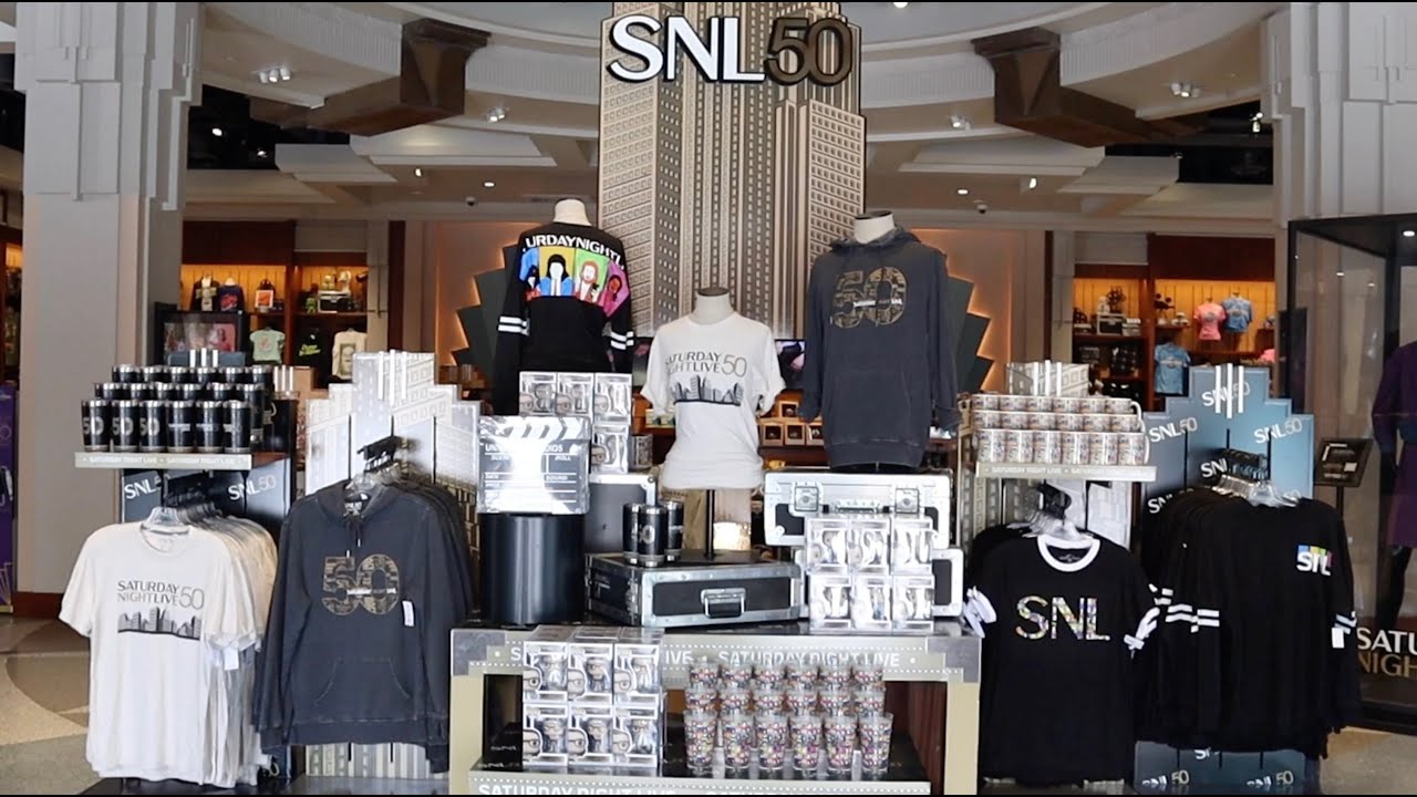 Saturday Night Live Merchandise (SNL50 at USH) - YouTube