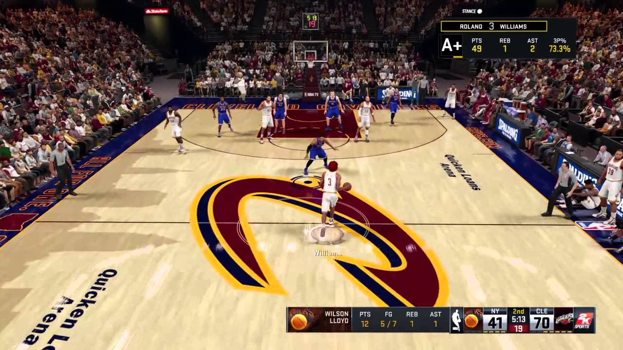NBA 2K16 full court - YouTube