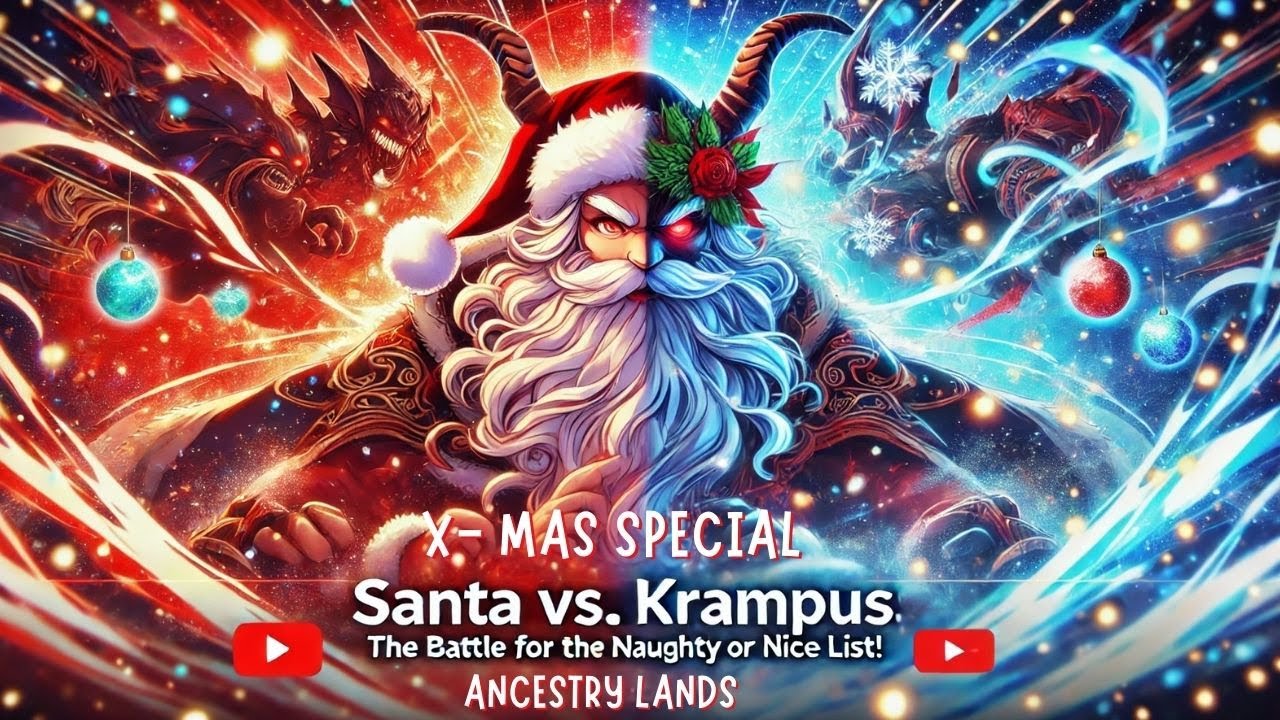 Santa vs. Krampus Part 1: The Battle for the Naughty or Nice List ...