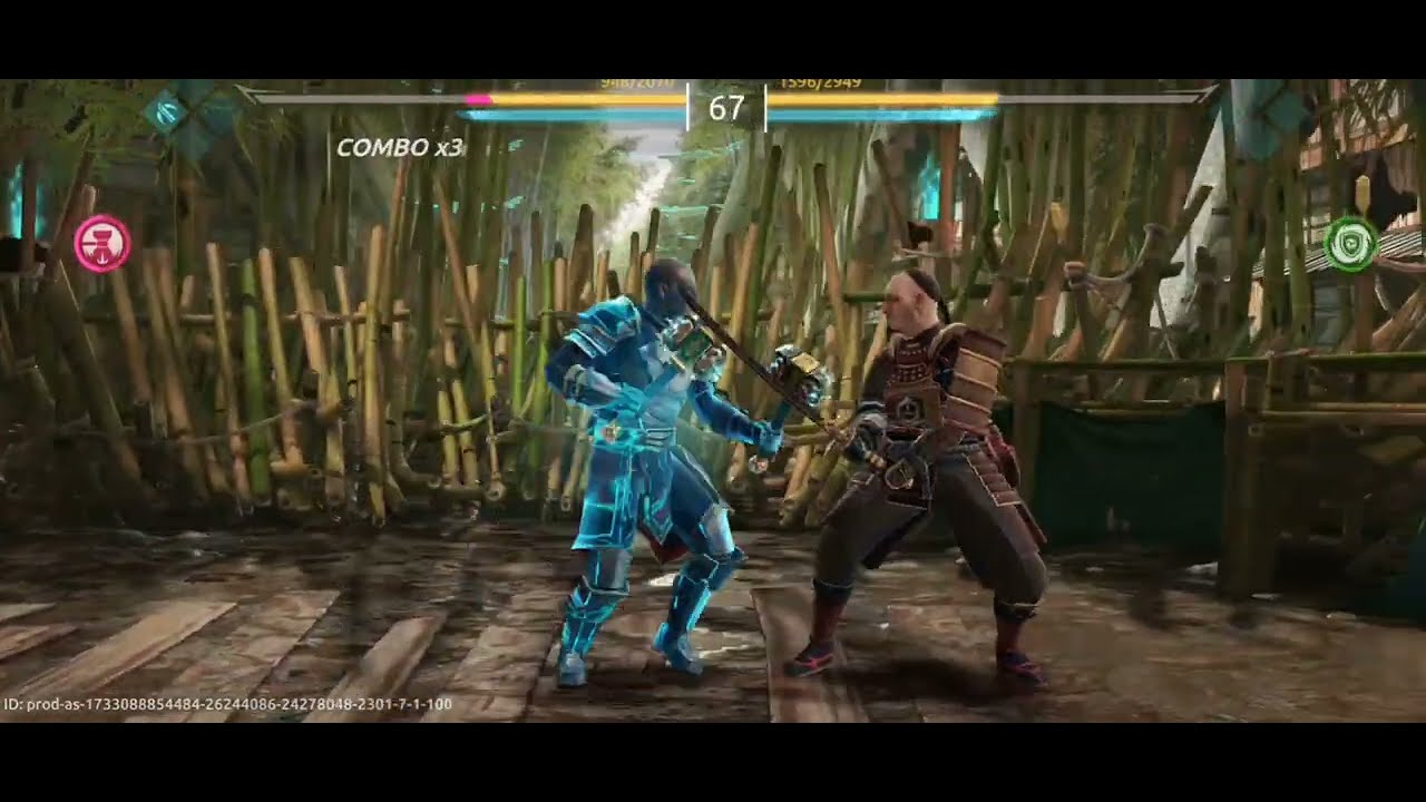 Shadow Fight 4 - Ling the fighter - The sword is the axis of the world ...